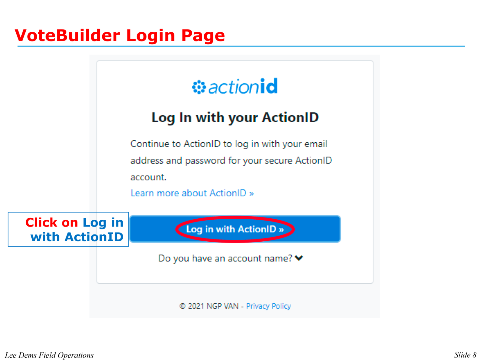 VoteBuilder Training 101 – Curriculum – FLDDC Documents Depository